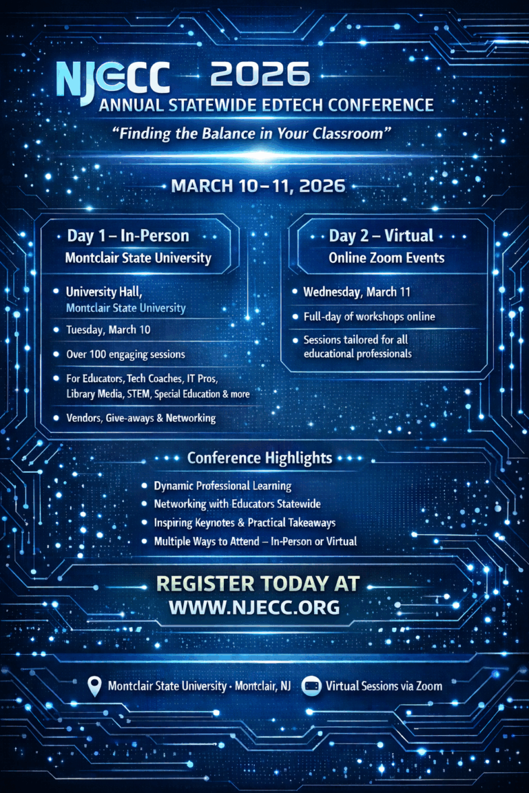 NJECC -Leading, inspiring and transforming education through technology ...